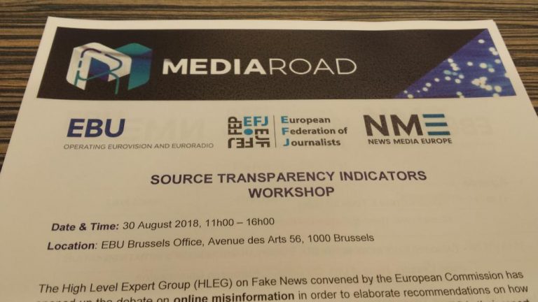 Source Transparency Indicators - EU Media Road Workshop