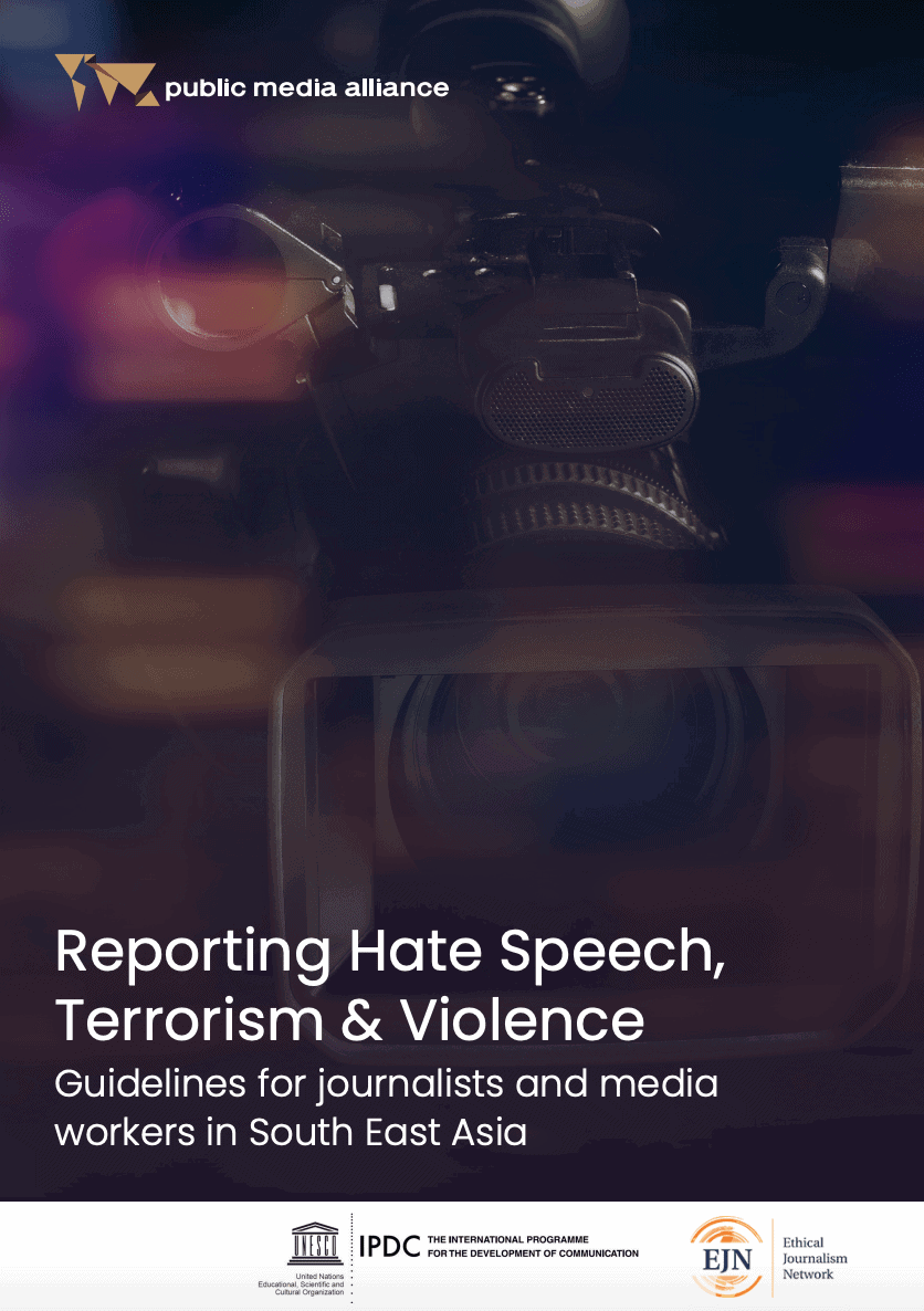 Reporting Hate Speech, Terrorism and Violence: Guidelines for ...