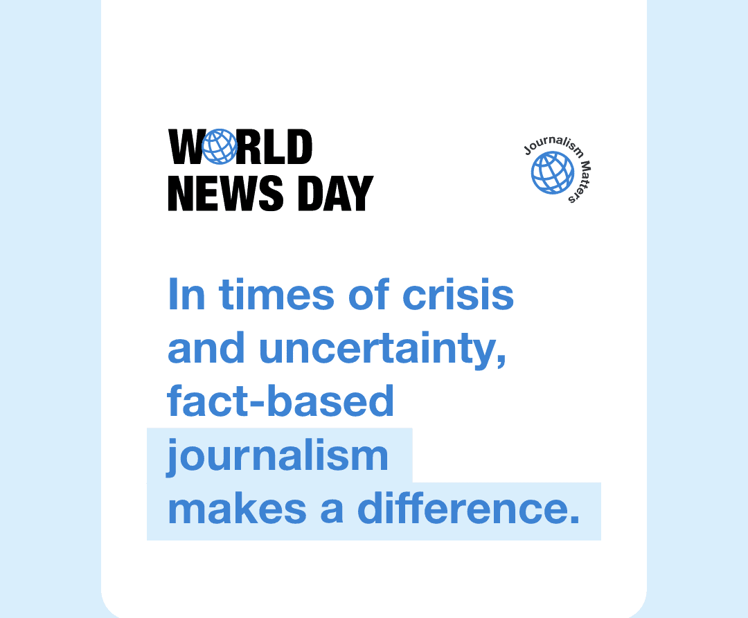 Press Release: World News Day 2022 - Ethical Journalism Network